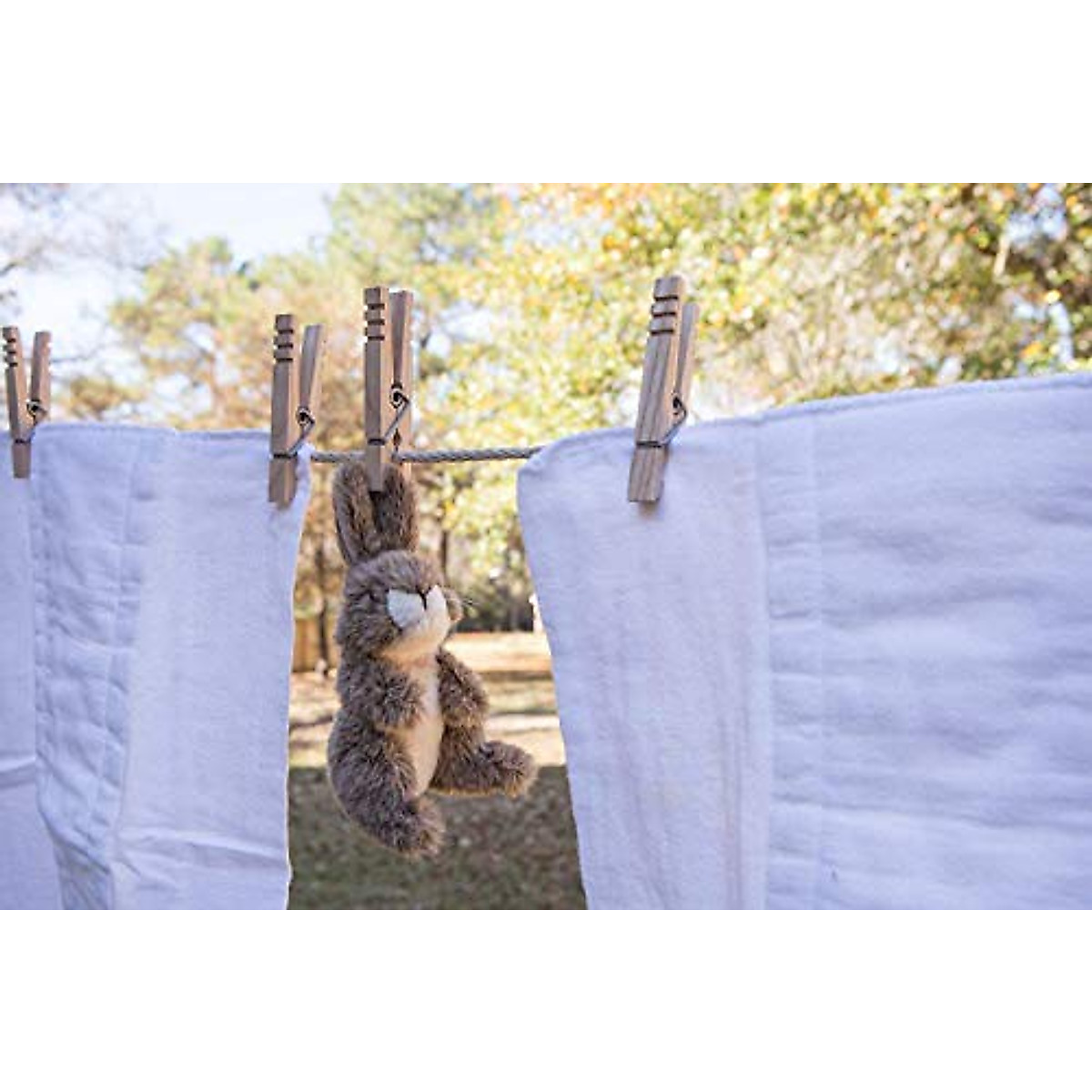 20 Hardwood Clothespins Made in The USA