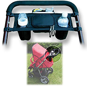 Jolly Jumper Stroller Caddy with Zippered Pocket