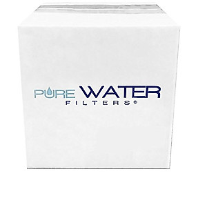 PureWater Filters Replacement Water Filter Cartridge, Charcoal Activated, Set of 8