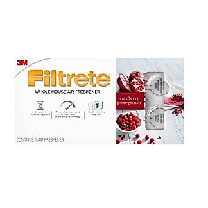 Filtrete Whole House Air Freshener for AC Furnace Air Filter, Cranberry Pomegranate