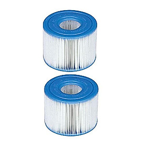 Intex B01HMXBDGM PureSpa Type S1 Easy Set Pool Cartridges (4 Filters) | 29001E, 4 Count (Pack of 1), Blue