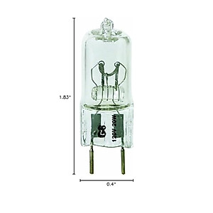 Feit Electric Xenon 20-Watt, 120-Volt G8 Base, (12 Pack)