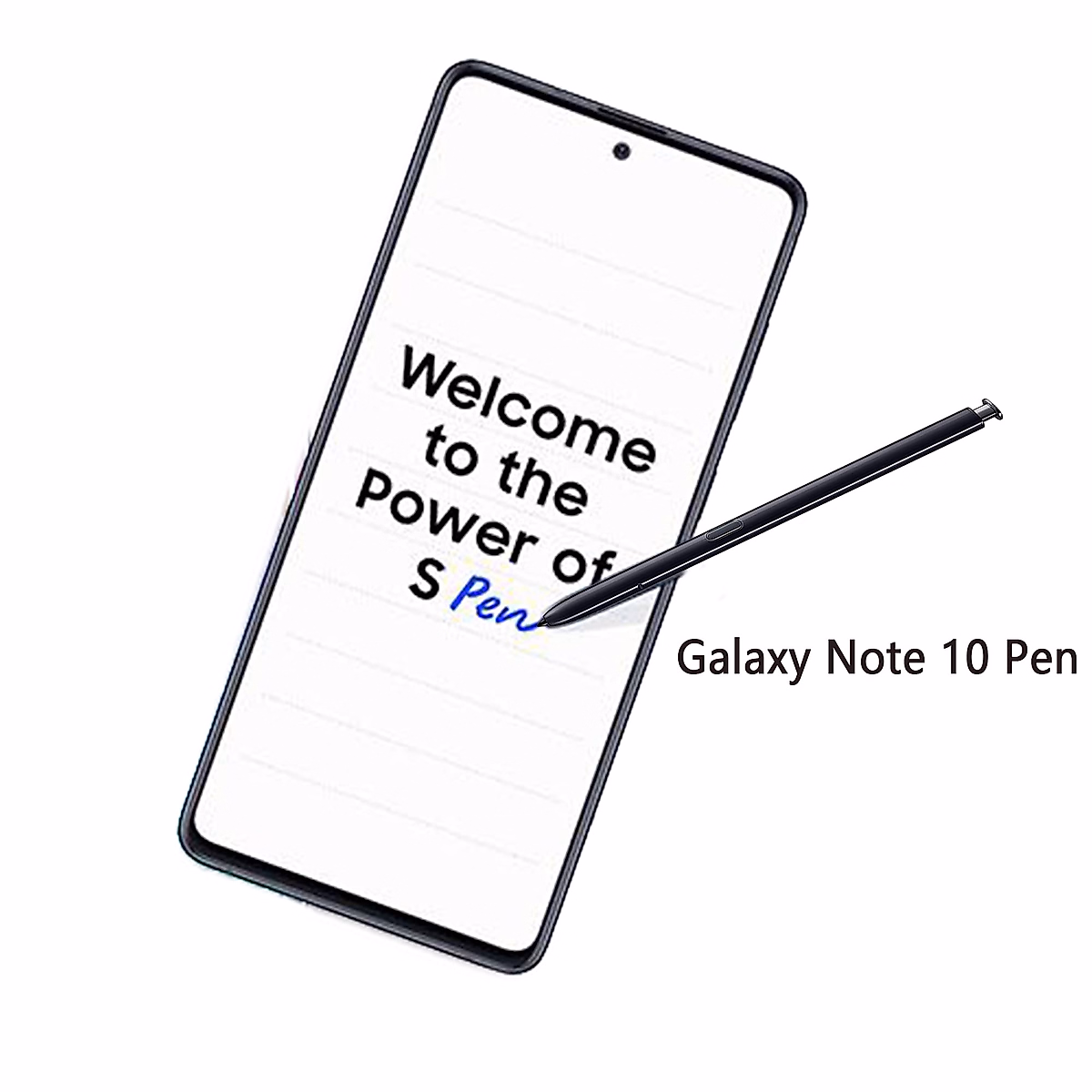 Galaxy Note 10 Pen Stylus Touch S Pen Replacement(NoBluetooth) for Samsung Galaxy Note 10 / Note 10 Plus/Note 10 Plus 5G (Aura Black)