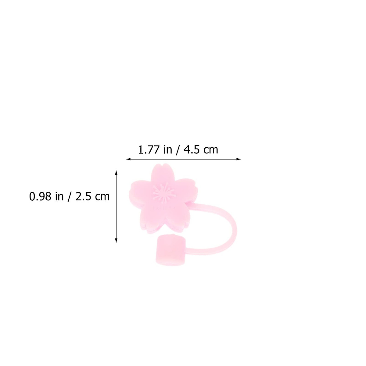 Angoily 8pcs Creative Straw Tips Covers, ReusableStraw Covers Cap, Straw Plugs for 6-8 mm Straws (Random Style)