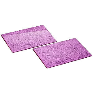 Sizzix SIZ662142 Cutting Pad Standard Purple Silver Glitter Purpleslr