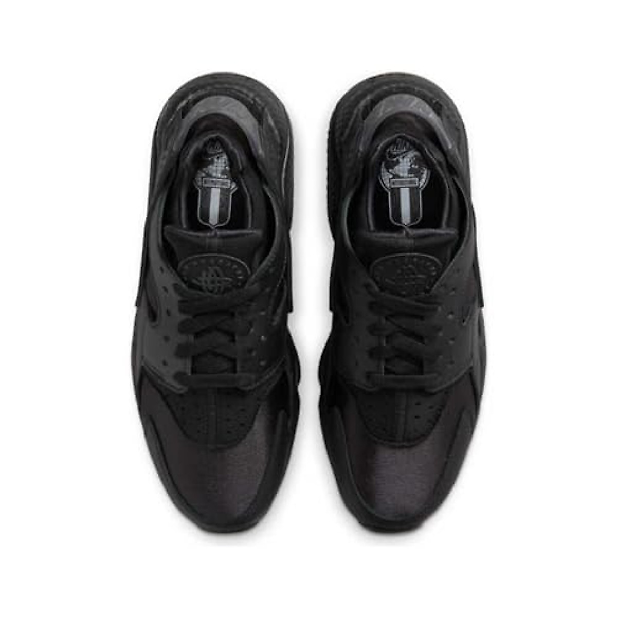 Nike Womens WMNS Air Huarache DH4439 001 Triple Black - Size 8W