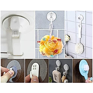 OYEAA 4 Double Sided Sticky Pads 3.15 Inches Round Adhesive Suction Tab Perfect for Mounting, Dashboard Toys, Windshield, GPS, Tiles, Wall Pictures