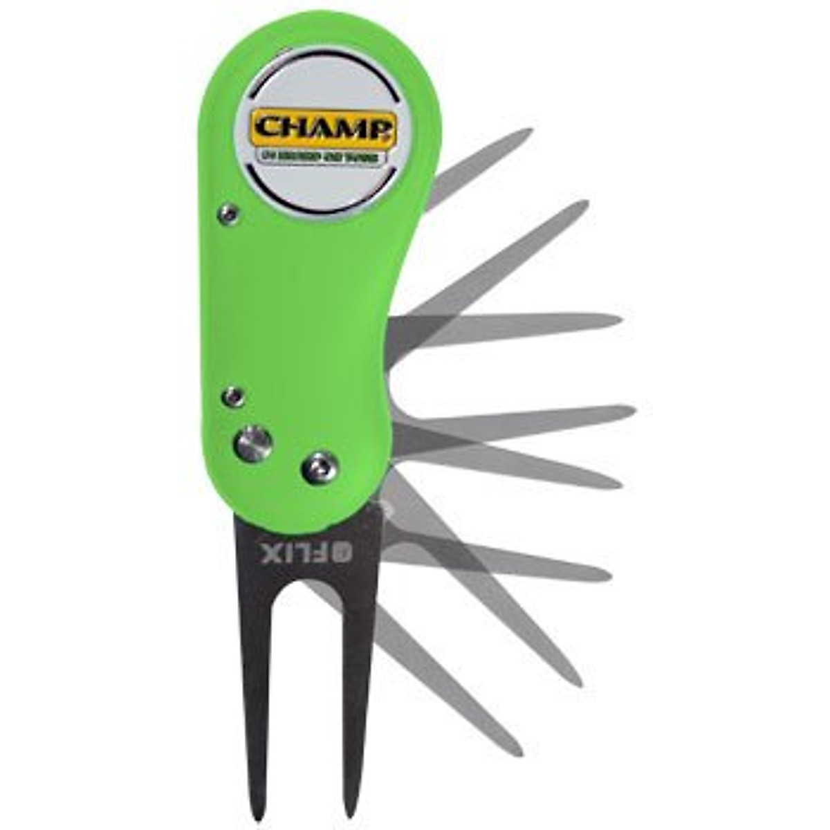 ProActive Sports Flix Divot Repair Tool Lime Green from Champ