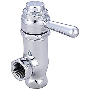 Central Brass 0333-L1/2 Self-Close Angle Stop in Chrome