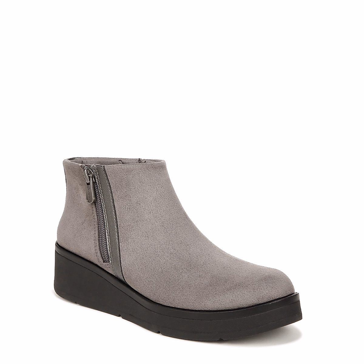 BZees Women's Freestyle Washable Comfort Sneaker Boot Grey 8.5 W