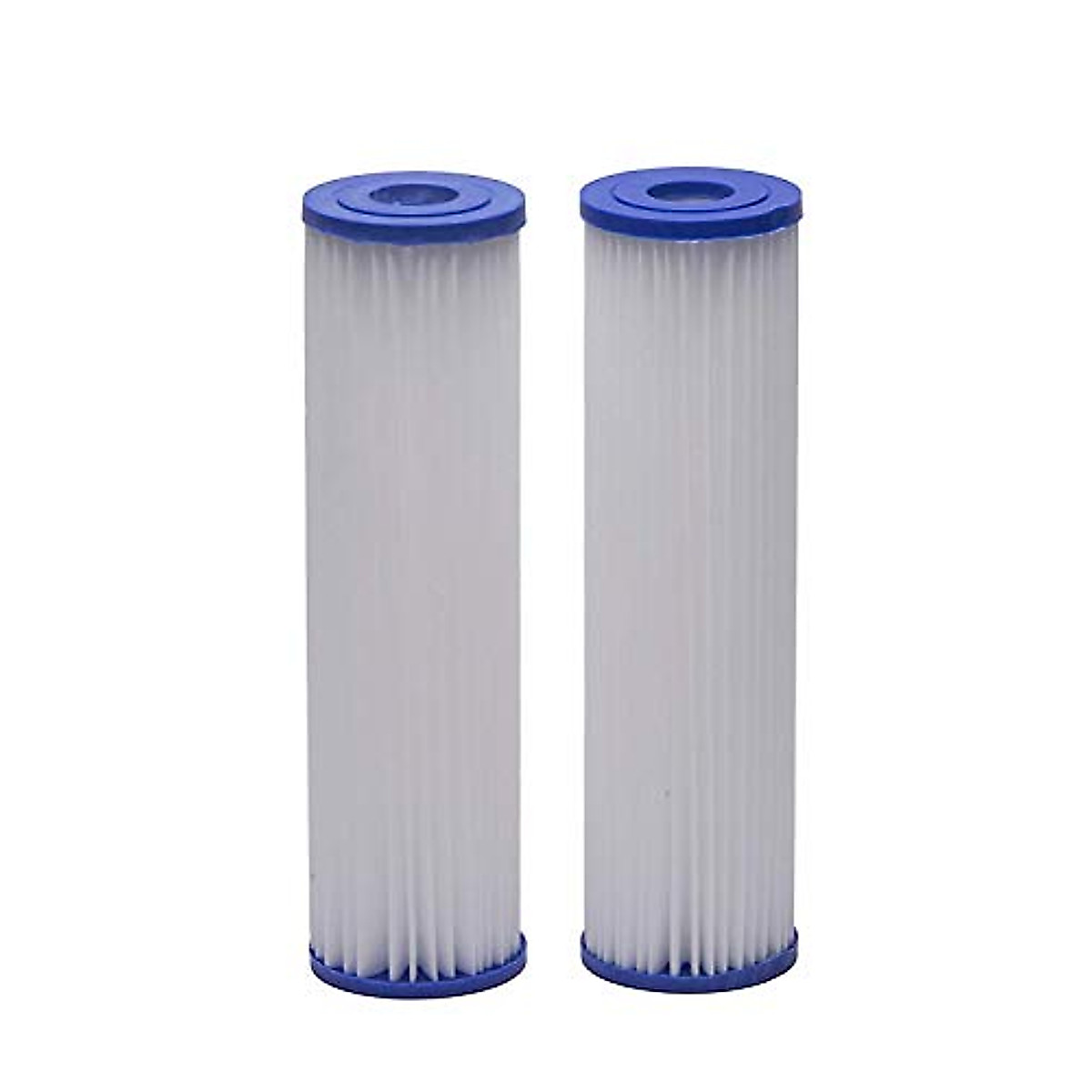 CFS – 2 Pack Pleated Whole Home Replacement Water Filter Cartridges Compatible with EPW2P Models – Remove Bad Taste & Odor – Whole House Replacement Water Filter Cartridge- White
