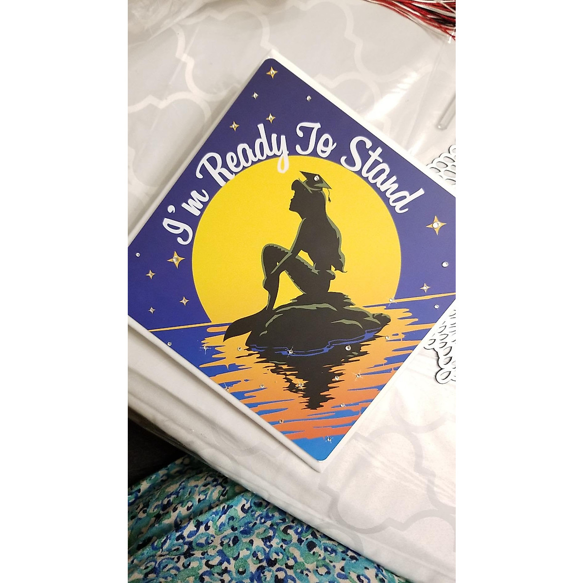 Tassel Toppers Little Mermaid - Grad Cap Decorated Grad Caps