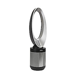Hunter Fan Company Hunter HPF500 ExtremeAir Tower Air Purifier, 36" Tall, Black/Silver