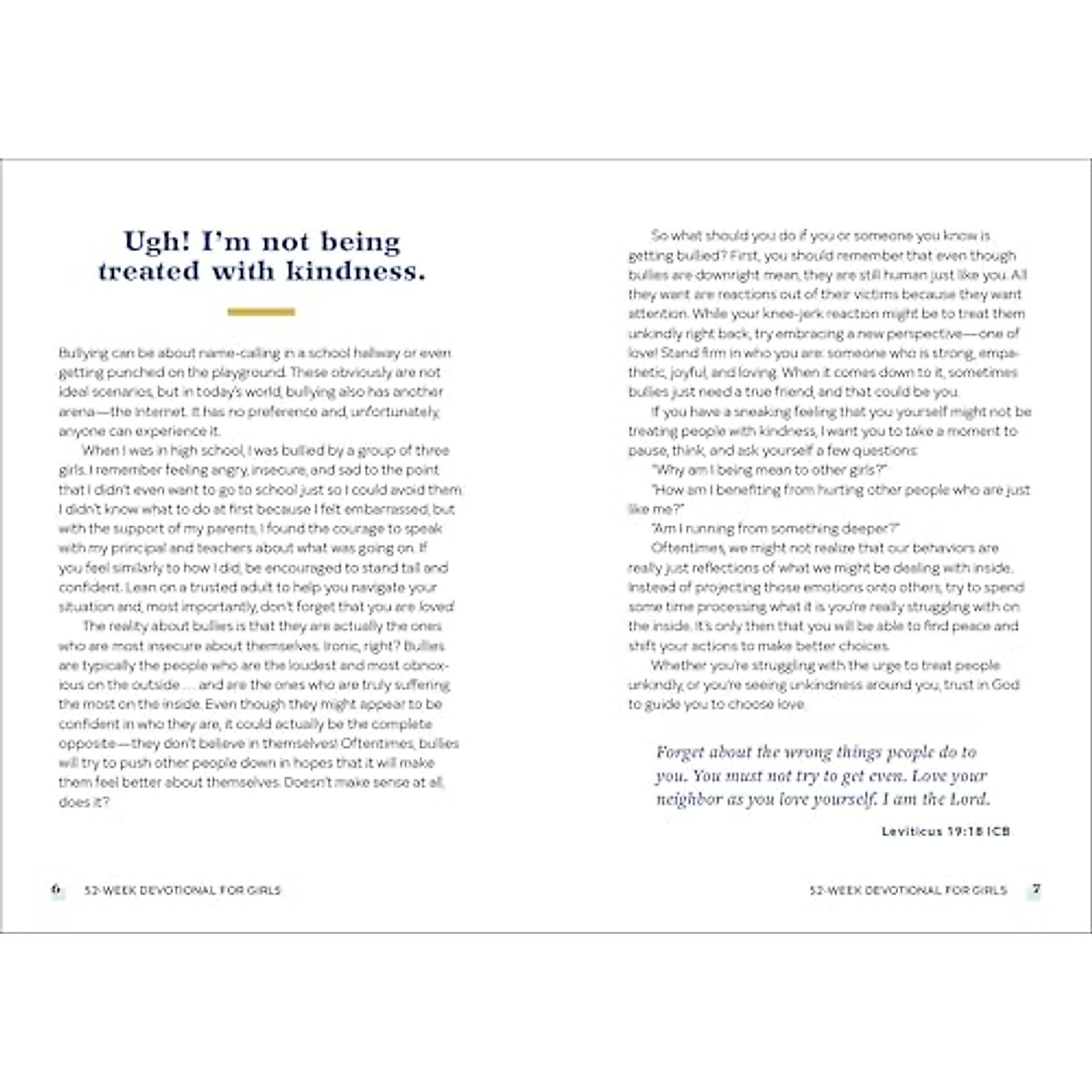 52-Week Devotional for Girls: Prayers for Growth and Inspiration