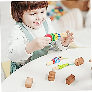 jojofuny 3 pcs Playthingrandom Educational Animals Music Children Carved Instruments Whistles Style Stuffer Kids Random Cartoon Wooden Stocking Toysrandom Toy Toys Whistle