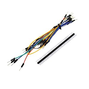 TOLAKO Electronic Starter Kit for Arduino Resistor Buzzer Breadboard LED Dupont Cable Resistor Capacitor