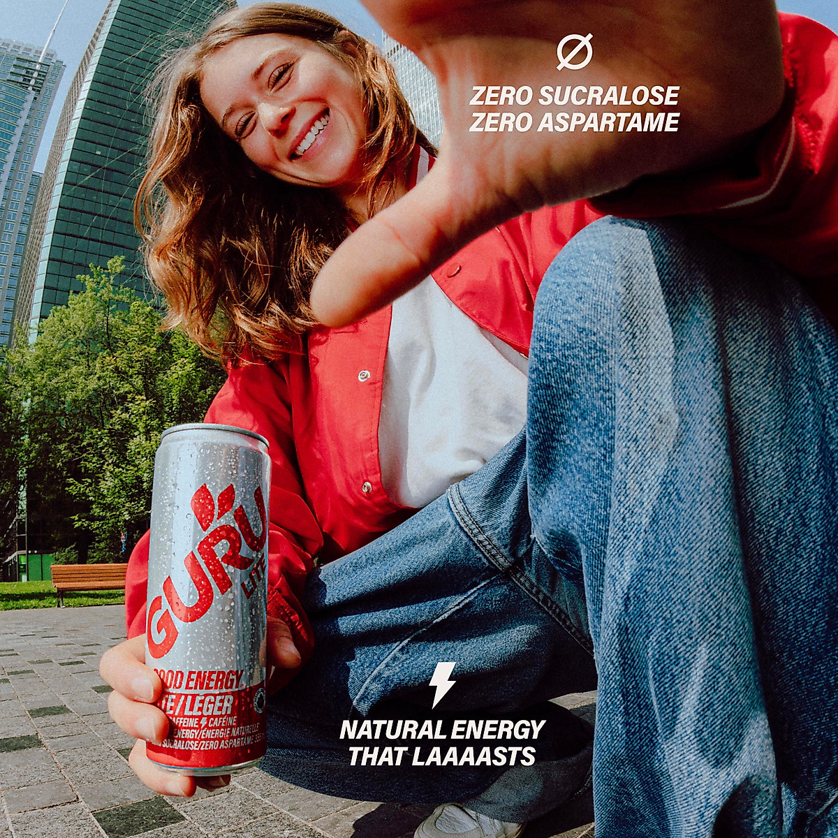 GURU Organic Energy Drinks Variety Pack, Clean Energy Drink with Plant Based Natural Caffeine from Green Tea, Gluten Free and Vegan, 140MG Caffeine, Healthy Drinks, 12 oz (Pack of 12)