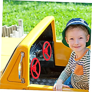 Totority Steering Wheel Parts Swing Outdoor Round Swing Kidcraft Playset Recreation Swing Plate Kids Swing Wheel Toy Swing Set Attachment Plastic Swing Seat Toys Children Game Toys Casual