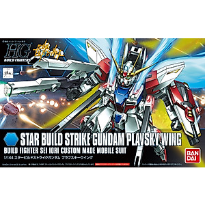 Bandai Hobby HGBF Star Build Strike Gundam Plavsky Wing Model Kit (1/144 Scale)