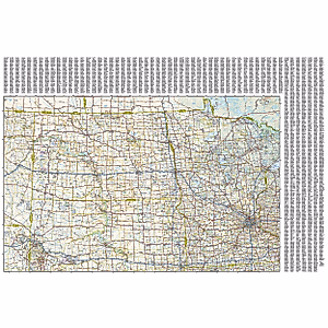 United States, Northern Plains Map (National Geographic Adventure Map, 3122)
