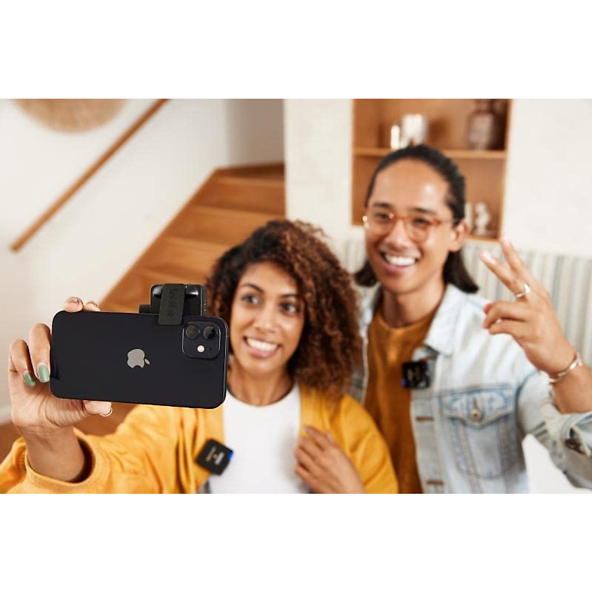 Rode Wireless GO 2 Dual Compact Digital Wireless Microphone System for Filmmaking, Content Creation, Vlogging, Broadcasting, and Interviews