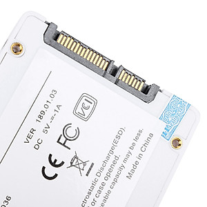 Entatial Solid State Drive, Good Performance Video Storage Solid State Disk Portable Firm Sturdy for Laptop Desktop Computer(#6)
