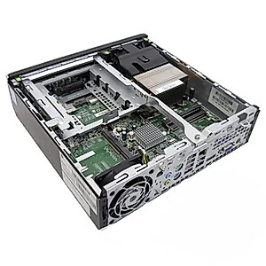 HP 8300 USFF Computer Desktop PC, Intel Core i7 3.4GHz Processor, 8GB Ram, 120GB Solid Drive, WiFi | Bluetooth, 1080p Webcam, Wireless Keyboard & Mouse, 19 Inch Monitor, Windows 10 (Renewed)