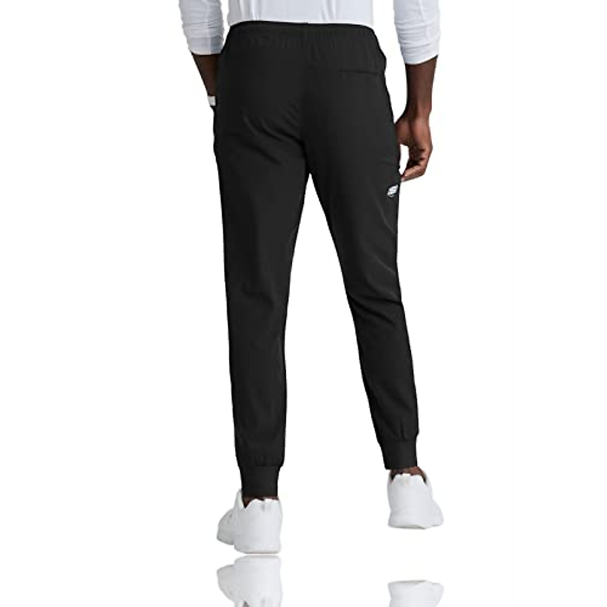 BARCO Skechers Vitality SKP551 Men's Crew Scrub Pant Black L