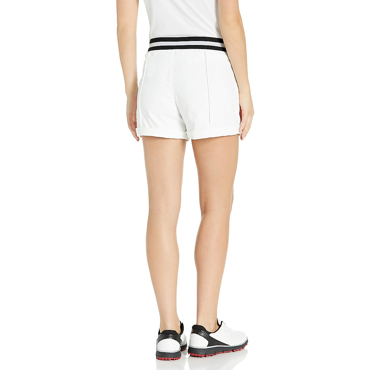 PUMA GOLF 2020 Women's Elastic Short, Bright White, x Large