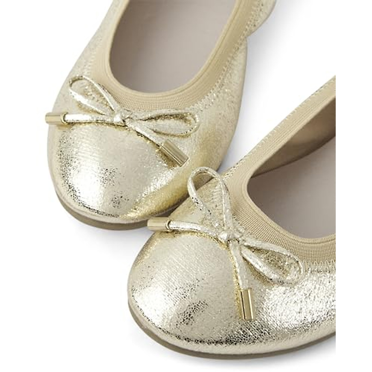 The Children's Place,Ballet Flats,Soft Gold,2 Years