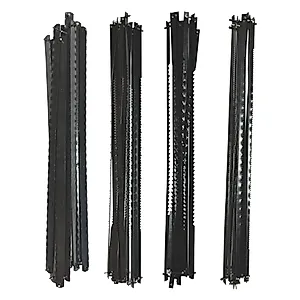FOXBC 6-1/2 Coping Saw Blade Assortment with 10 TPI, 15 TPI, 20 TPI, 32 TPI - 48 Pack