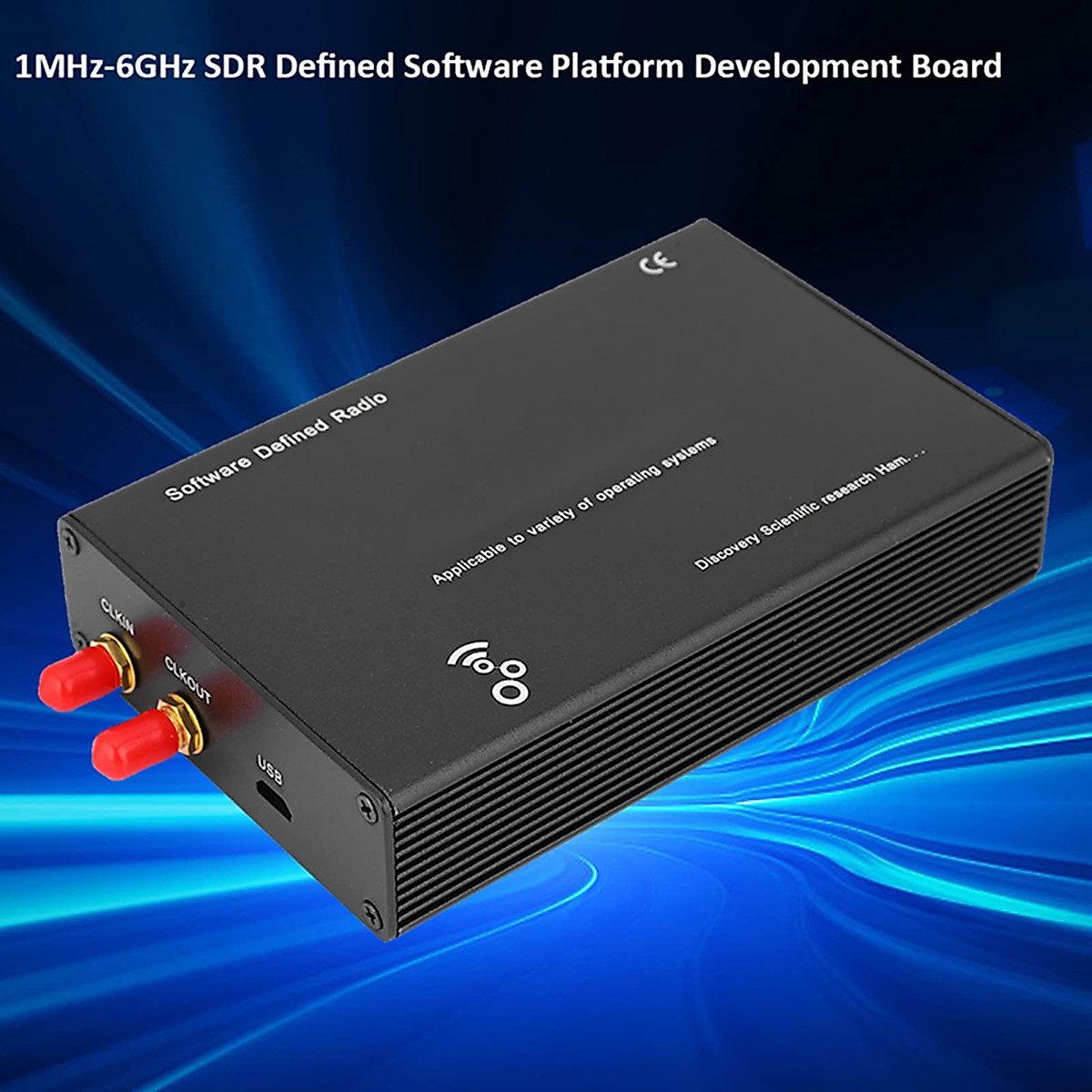1MHz?6GHz SDR Software Defined Radio Development Board with Metal Shell