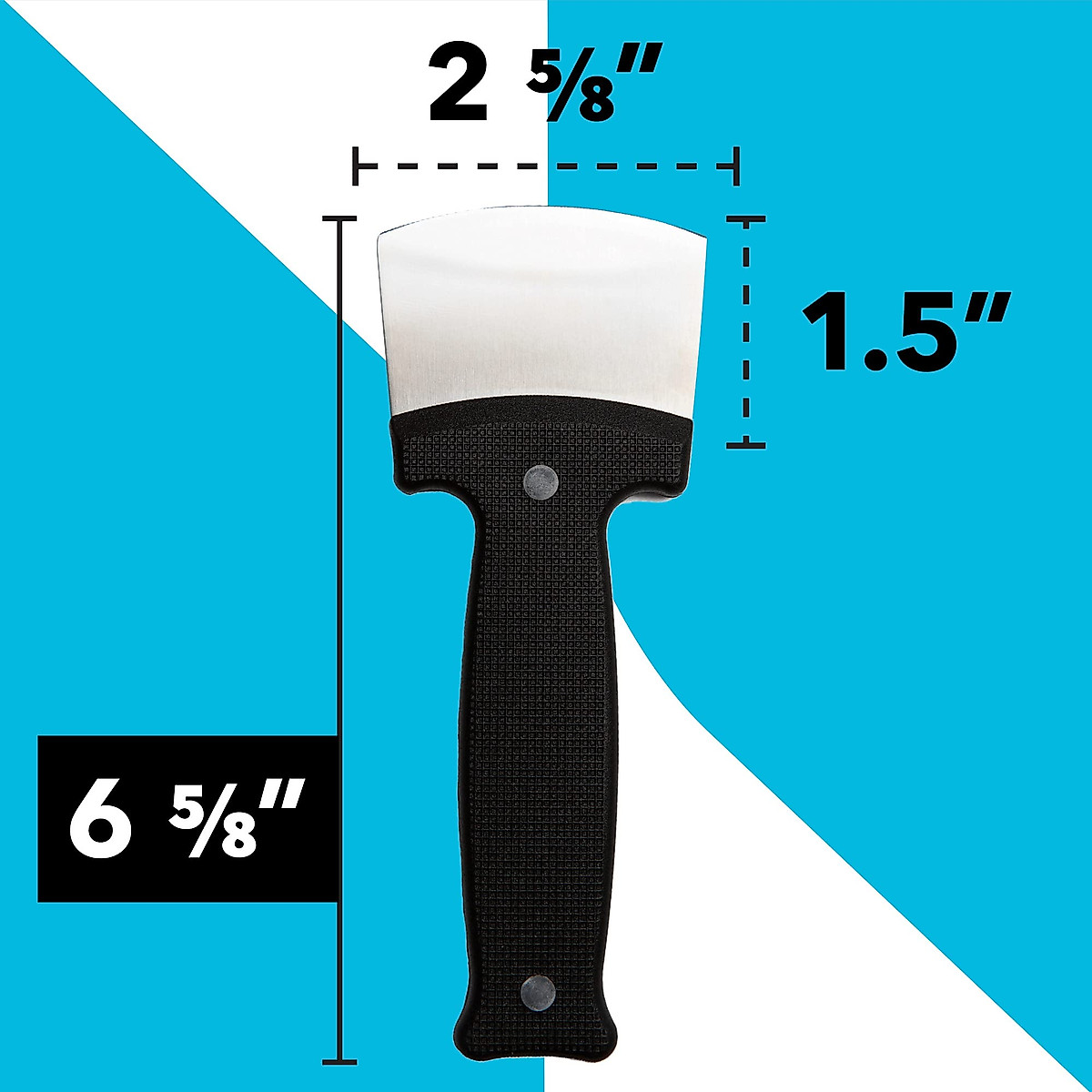 IMPRESA [2 Pack Rocker Knife for One H&ed Cutting - Extra Sharp Rocker Knife for Disabled - One H&ed Adaptive Equipment w/H&le Safety Ledge - Kitchen Utensils for H&icapped - One H&ed Gadgets