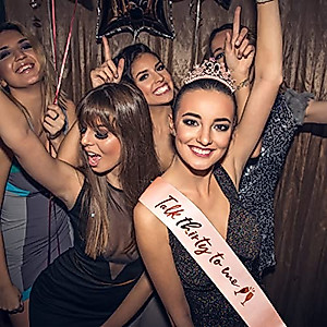 Vovii 30th Birthday Sash and Tiara, 30th Birthday Gifts for her, 30th Birthday Decorations for Women, Princess Crown Hair Accessories for Women Happy Birthday Party Favors