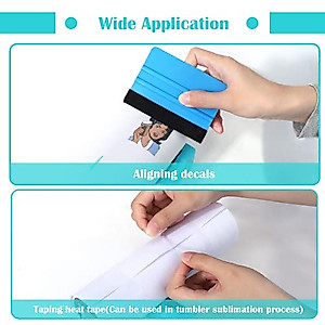 Mity rain Cup Cradle for Tumblers, Sturdy Tumbler Cradle with Felt Squeegee Use to Apply Vinly Decal - Keep Tumblers/Coffee Cups/Glass Cans in Place, Silicone Anti-Slip Tumbler Holder for Crafting