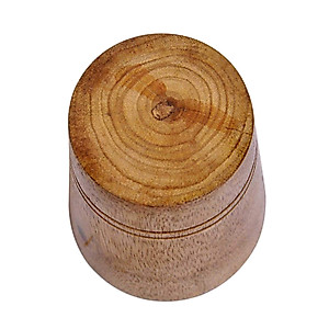 FIged Natural Solid Wooden Cup,handmade Nordic Style Wood Cup,Wooden Portable Cup Outdoor Cup Coffee Mug Drinking Cup Camping Mug Tea Cup, Creative hand-cut wooden cup