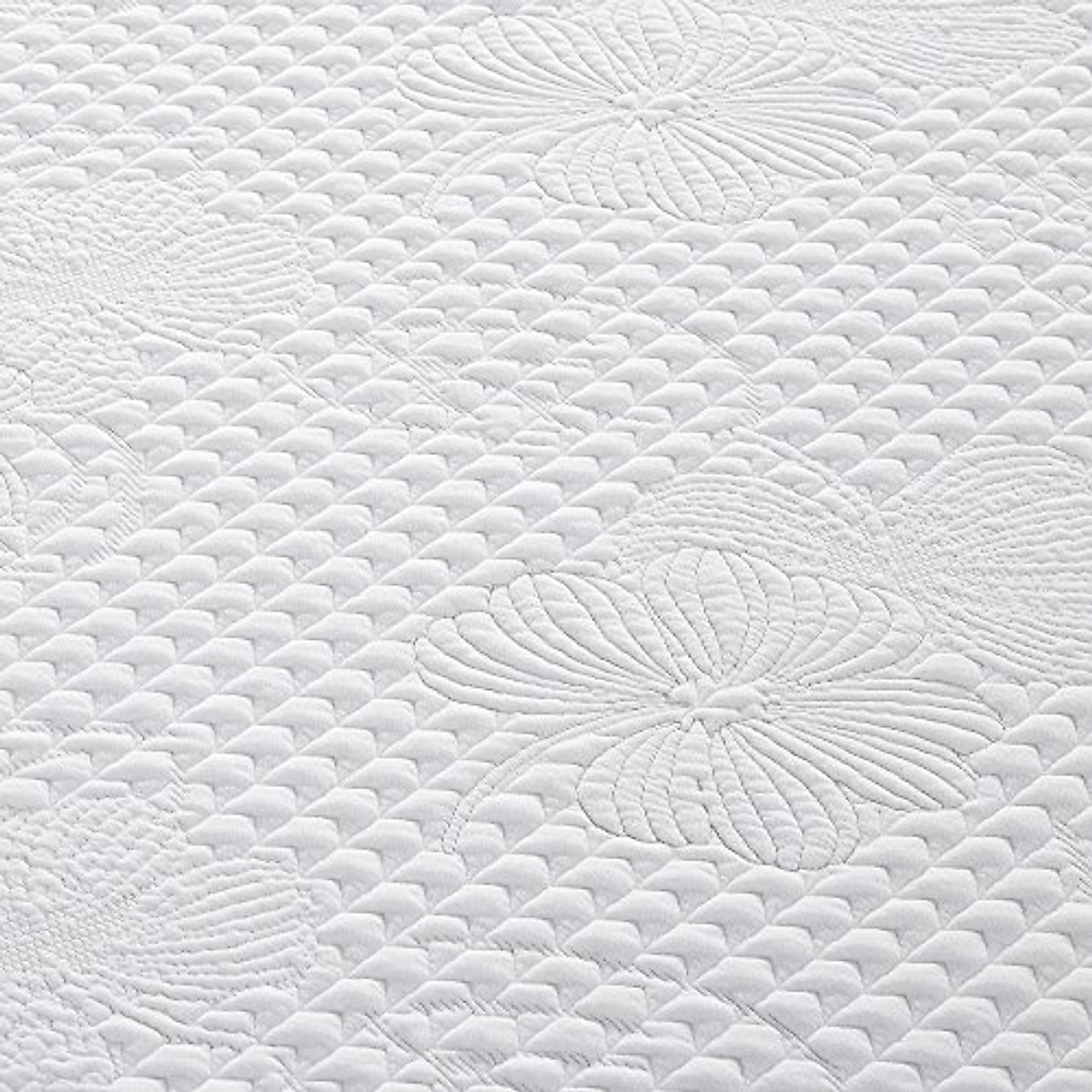 PrimaSleep 10 Inch Wave Gel Infused Memory Foam Mattress,Gray (Full)