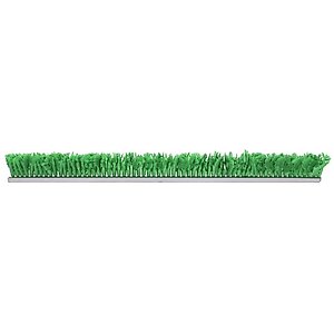 Parsley Runner with Aluminum Support Green Plastic - 24"L x 2 1/4"H