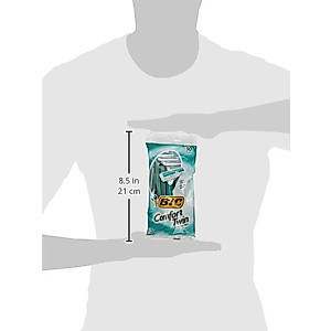 BIC Comfort Twin Disposable Razors, 2 Blades For a Smooth and Comfortable Shave, 10-Count