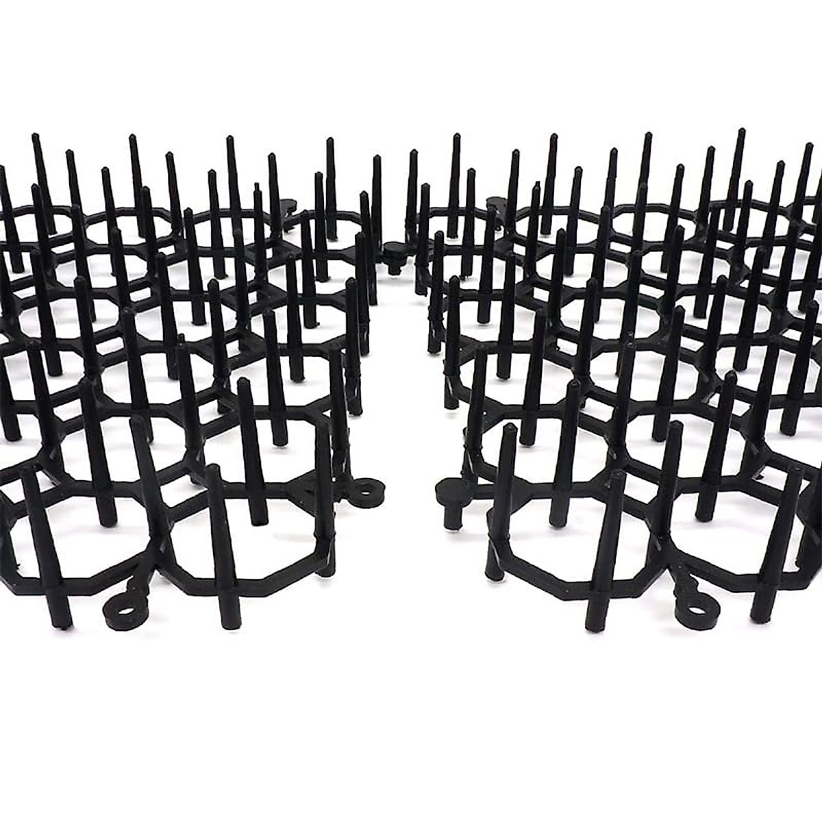 INFISELECT 12Pack Art Drying Rack with Metal Stand Perfect for Preschool Classroom DIY Crafts Rock Painting and Easter Egg Decorating