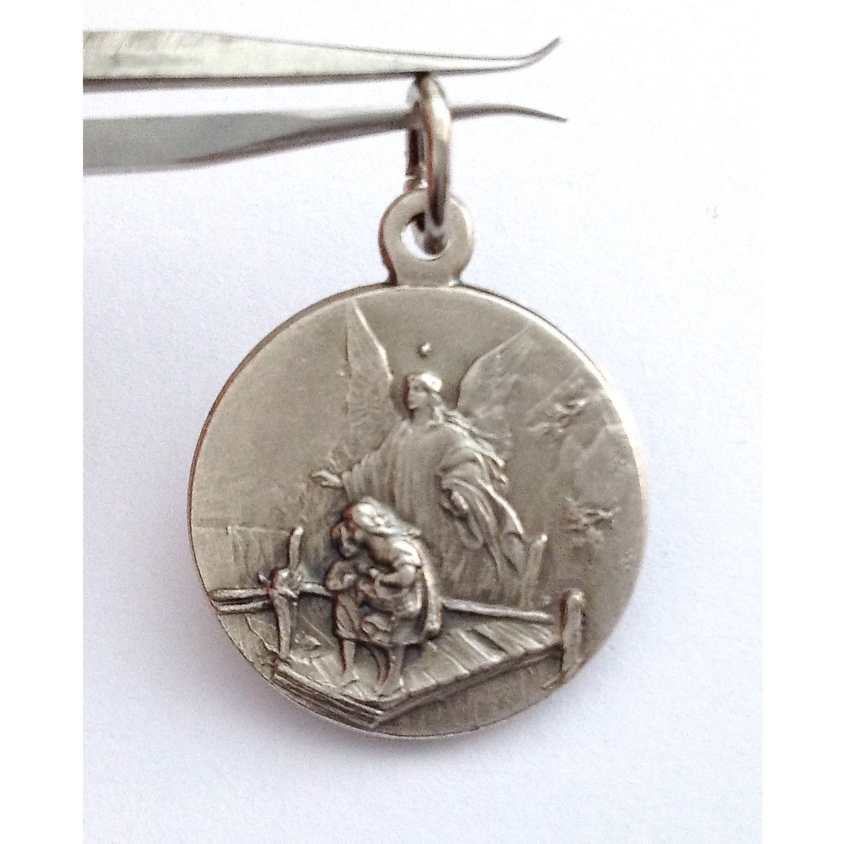 I G J The Saint Guardian Angel Medal - The Patron Saints Medals