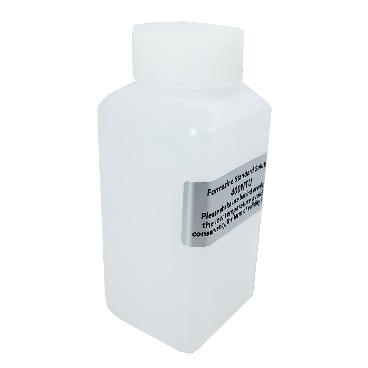 HFBTE Turbidity Calibration Solution 400NTU 100ml And Four EMPTY 25*60mm Glass Sample Bottles Fast Delivery for Calibrating SGZ-200BS SGZ-200B SGZ-20B SGZ-50B SGZ-400B Turbidimeters Turbidity Meters