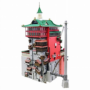 Spirited Away: Aburaya (Bathhouse) MK07-10 (Assembly Paper Craft)