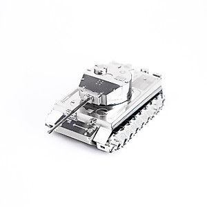 METAL-TIME PONDEROUS Panzer, 3D Metal Tank Model Kits for Adults or Teens, DIY Metal Puzzle Model Kit, 3D Metal Model Brain Teaser Puzzle - Great Gift Idea, 188 PCS.