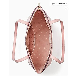 Kate Spade Flash Glitter Tote Pink