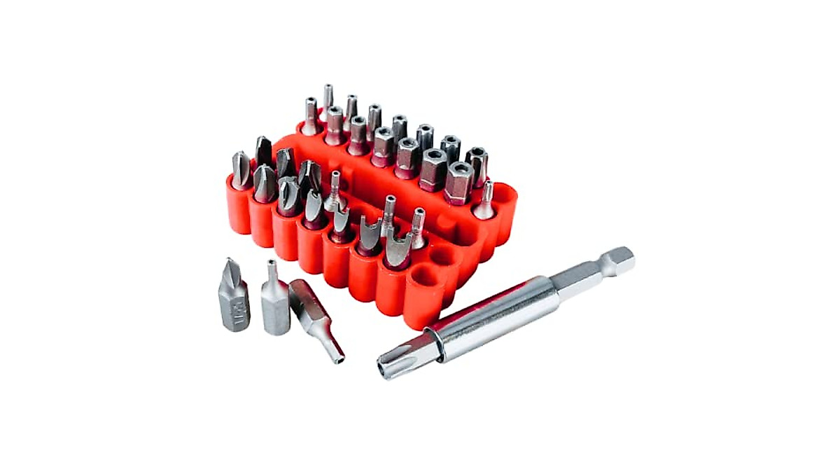 ARTESIA 33 Pc Security Bit Set - Durable & Multi-Purpose