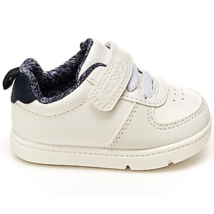 Carter's Every Step Baby Kyle-Bp First Walker Shoe, New White, 3 US Unisex Infant