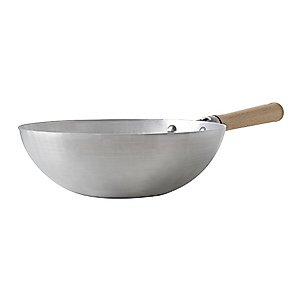 Nordic Ware Naturals Aluminum Cookware, 10-Inch, Spun Wok