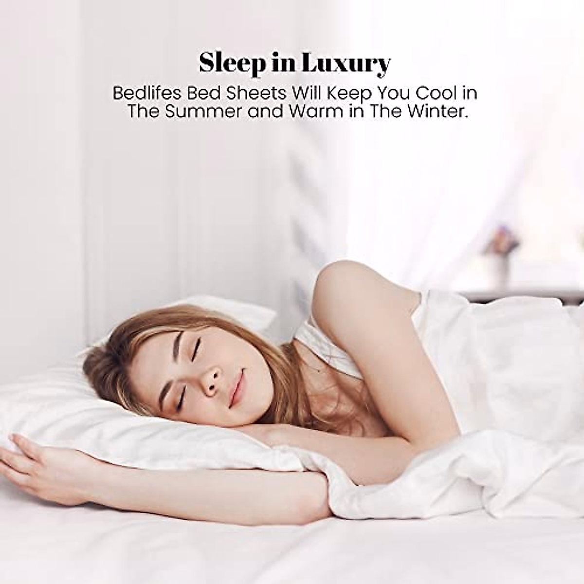 Bedlifes Full Size Sheet Sets- Cooling Sheets-Ultra Soft-Silky-Breathable-Deep Pocket- 1800 Series Bedding Set Microfiber- Green Bed Sheets Full Size 4 Pieces