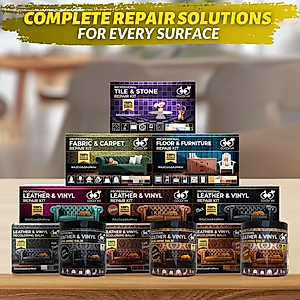 Coconix Fabric & Carpet Repair Kit | Fix Tears, Holes, and Burns on Fabric and Carpet Upholstery, Rugs, and Clothing | Easy Application with Customizable Colors
